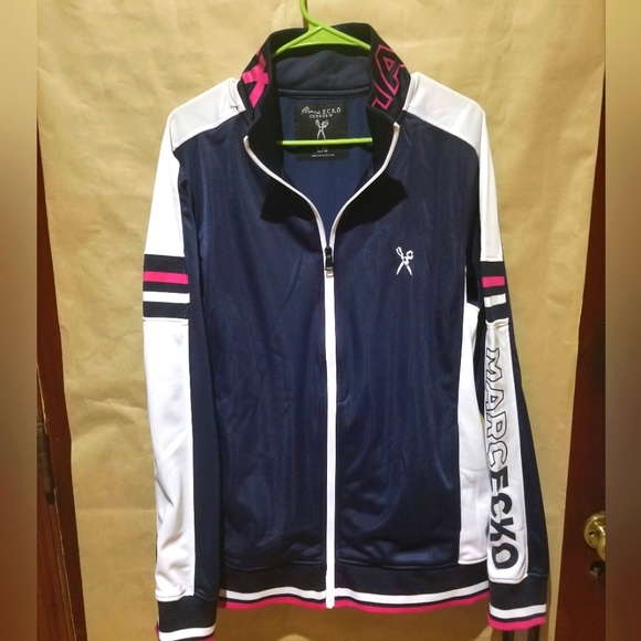 Marc Ecko | Jackets & Coats | Nwt Marcecko Red White Blue Cut Sew ...